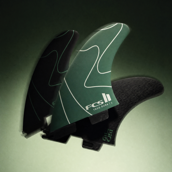 FCS II Yago Dora Signature PC Tri Fin Set - FCS Australia